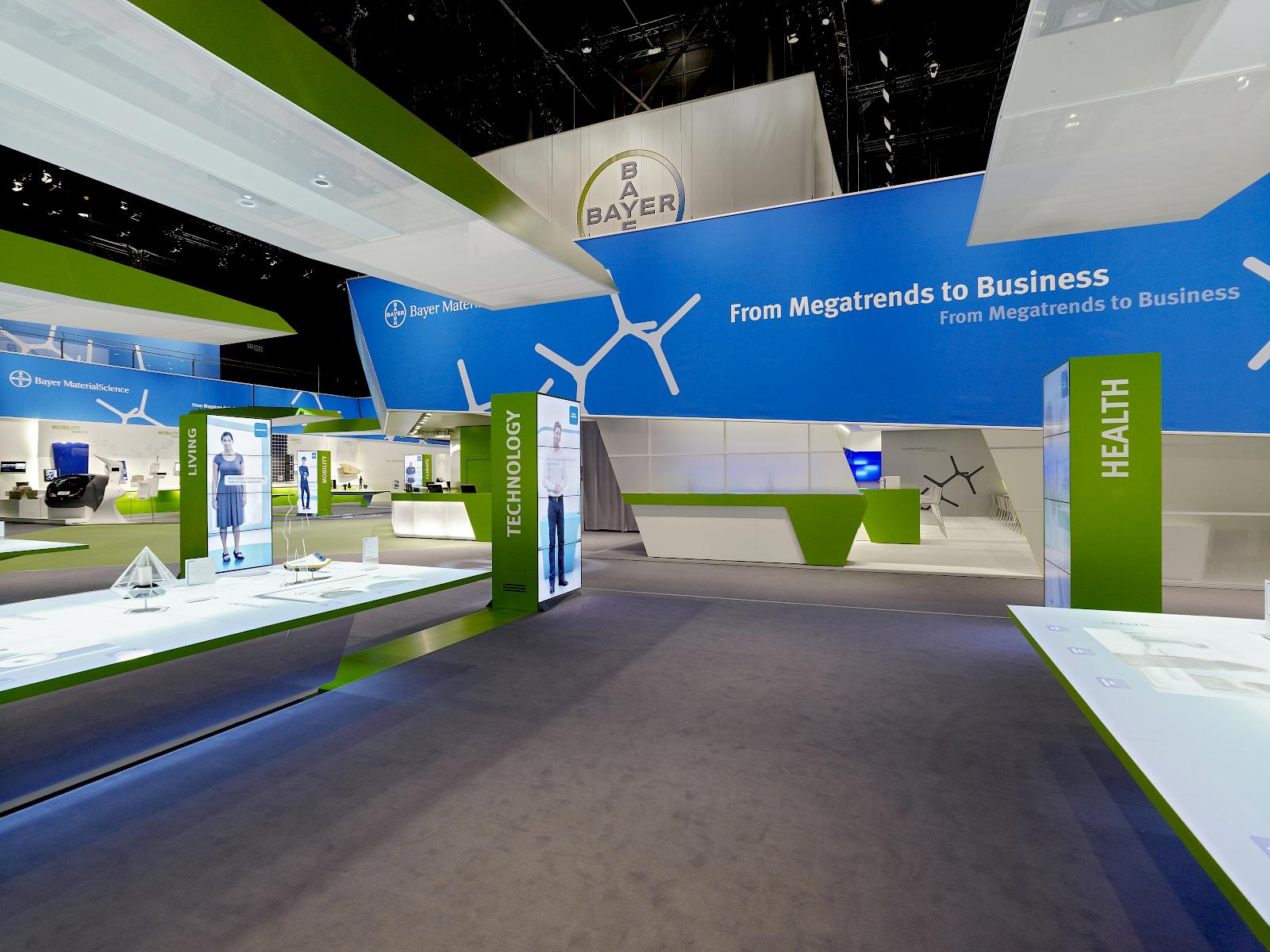 Bayer MaterialScience Messe K | dreiform