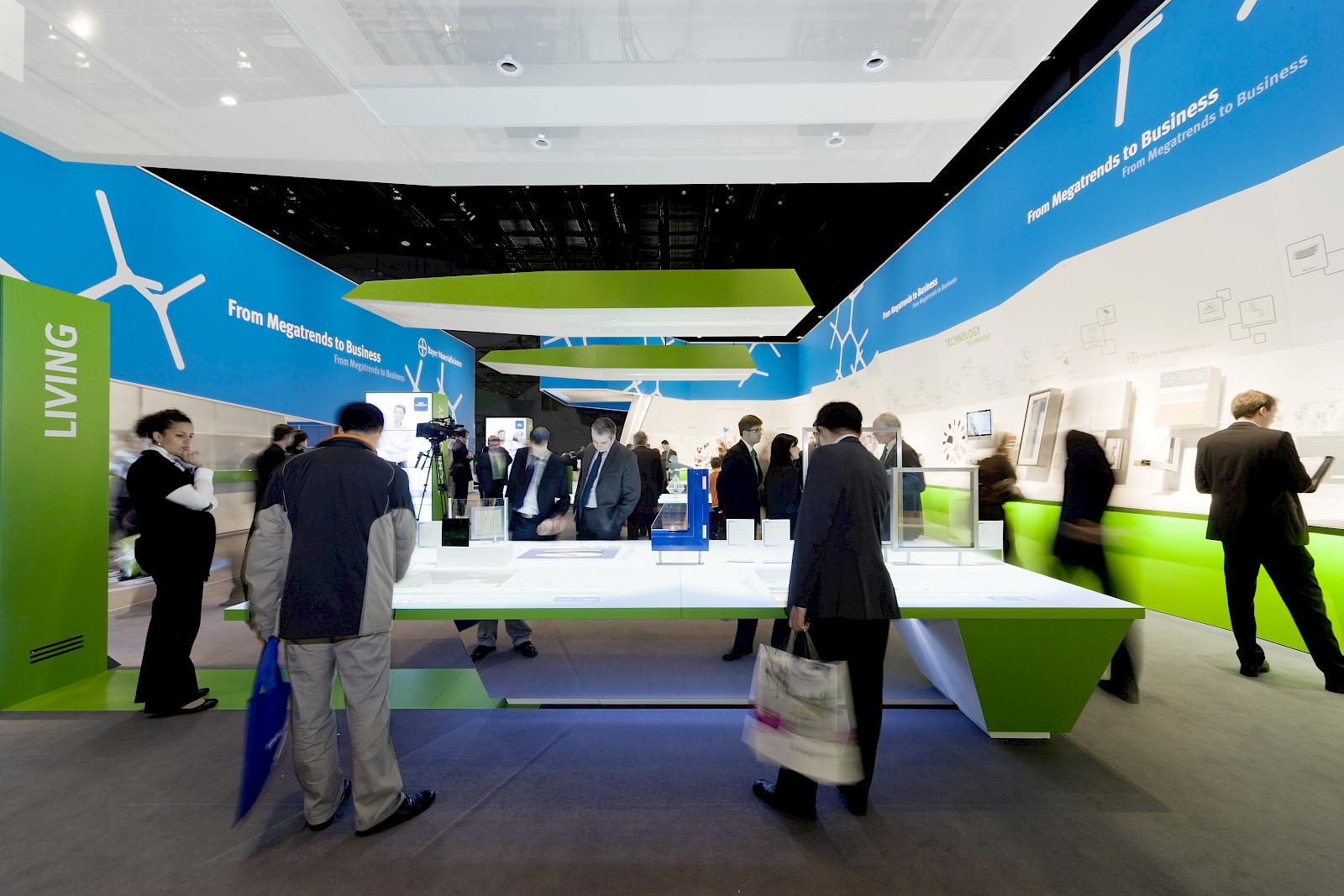 Bayer MaterialScience Messe K | dreiform