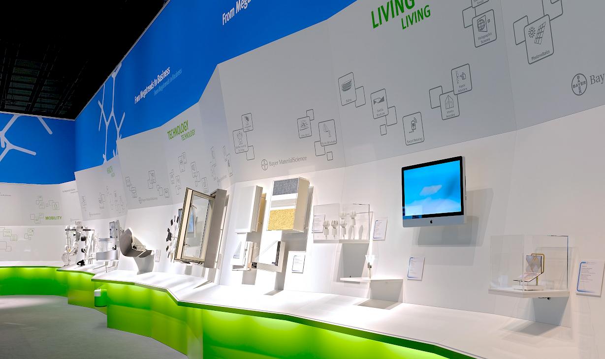 Bayer MaterialScience Messe K | dreiform