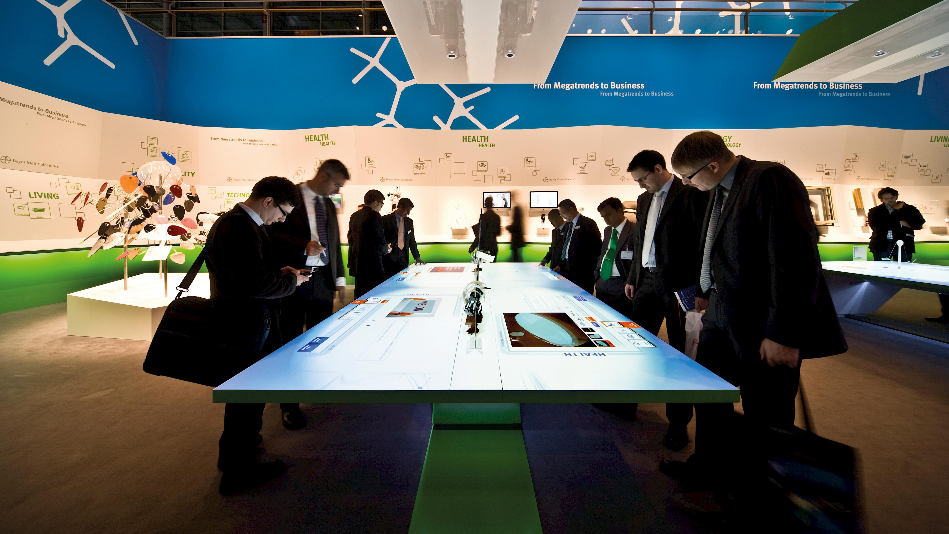 Bayer MaterialScience Messe K | dreiform