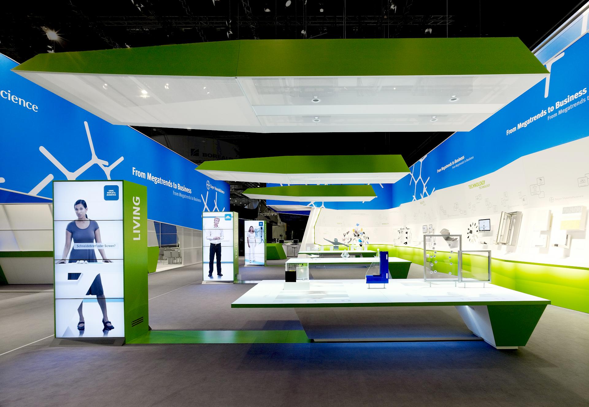 Bayer MaterialScience Messe K | dreiform